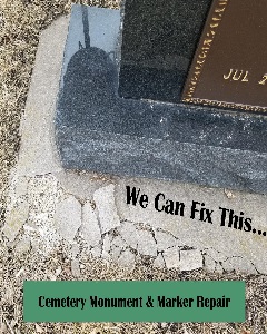 Cemetery Monument & Marker Repair - Hantge McBride Hughes Funeral ...
